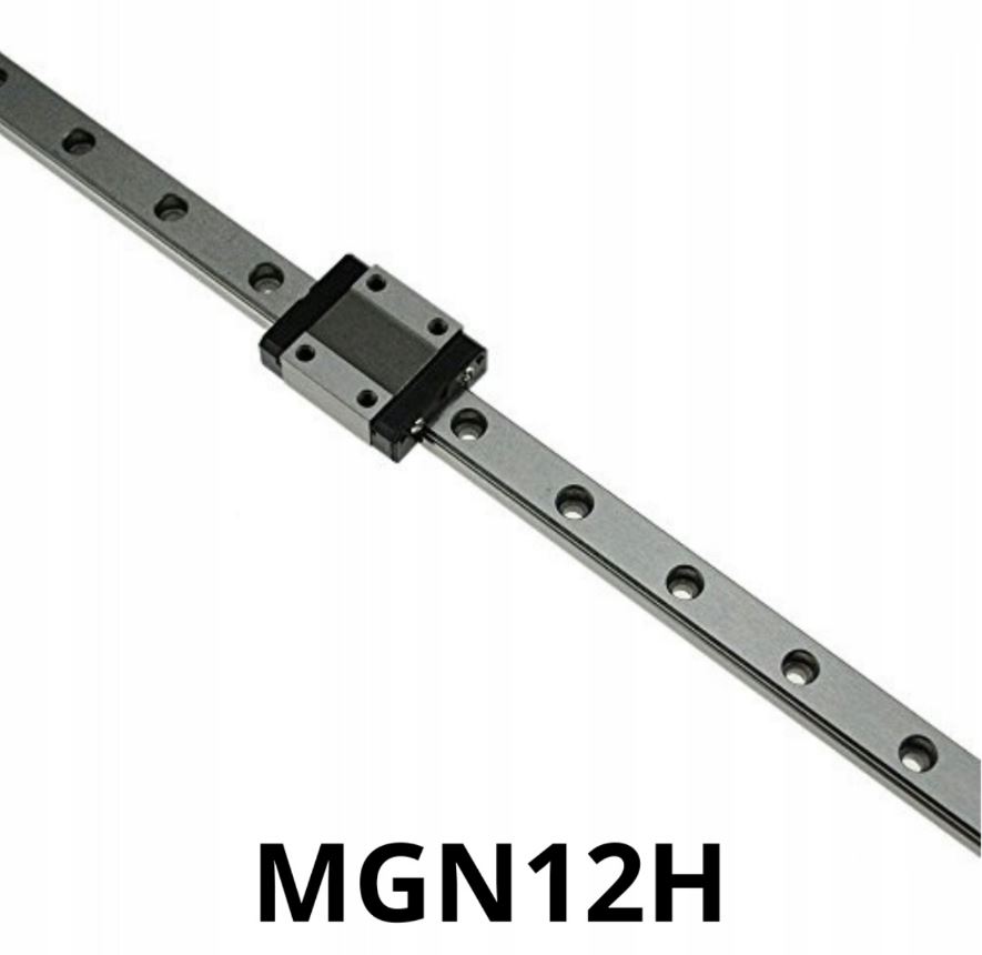 Lineární pojezd MGN12H 500 mm (Mini Linear Guide Rail slide MGN12H 500 ...