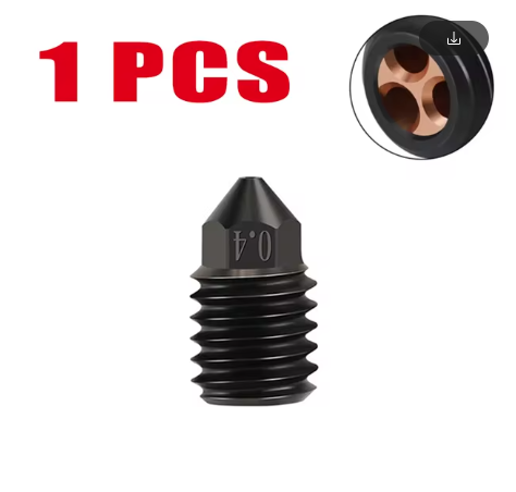 BAMBU Lab (druhovýroba) nozzle CHT 0.2mm upgrade for Bambu Lab P1P ...