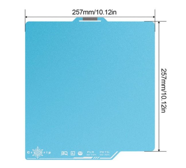BIQU - Panda Build Plate CryoGrip Pro Frostbite, Bambu Lab X1/P1/A1 ...