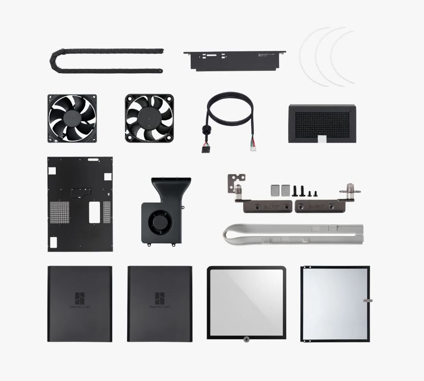 Bambu Lab - P1P to P1S Upgrade Kit - P1P Enclosure Kit :: MICROWARE (tm ...
