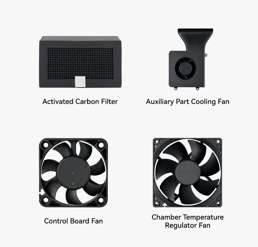 Bambu Lab - P1P to P1S Upgrade Kit - P1P Enclosure Kit :: MICROWARE (tm ...